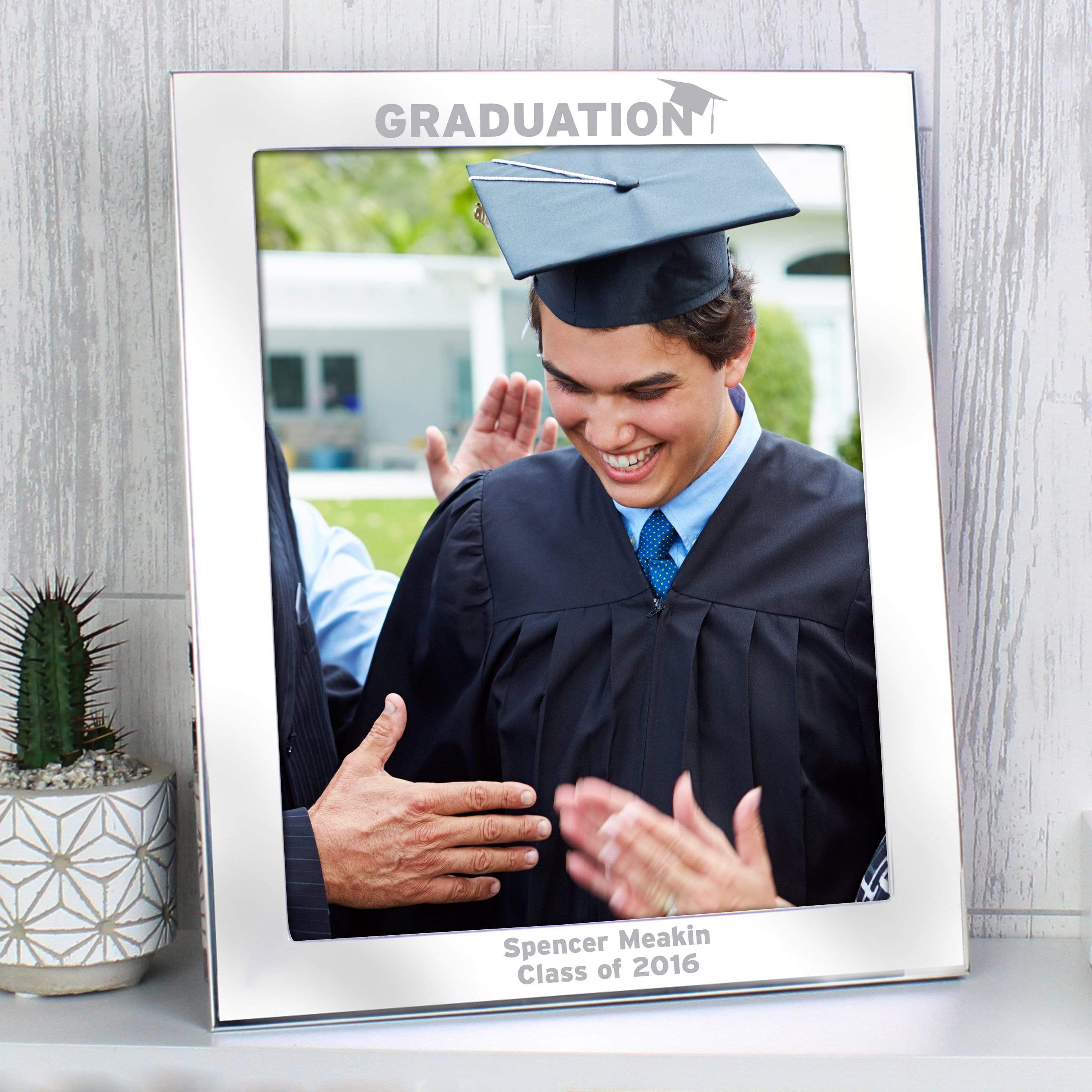 Personalised Graduation 8x10 Silver Photo Frame Delivered | The ...